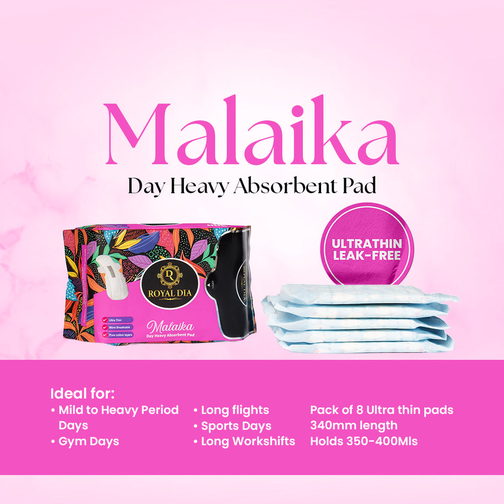 Malaika Day Heavy Absorbent Pad – ROYAL DIA GLOBAL